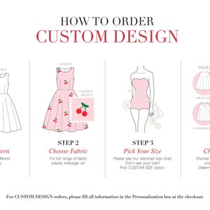 TAMARA CUSTOM MADE Dress in Your Choice of Fabric Vintage Dress Pinup ...