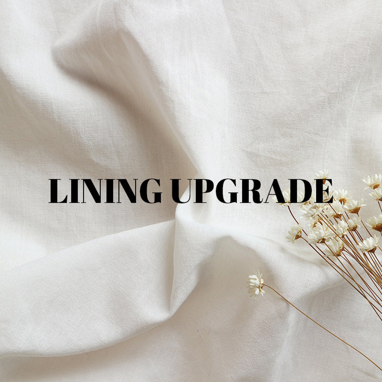 LINING Option for CUSTOM MADE Orders - Etsy