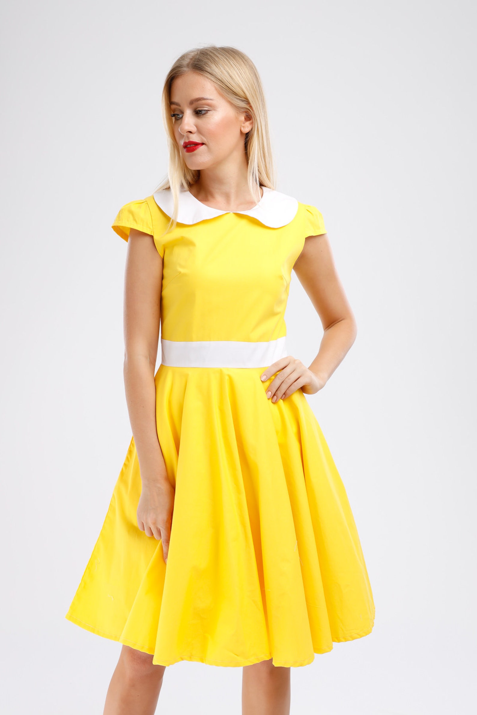 ALICE CUSTOM MADE Dress in Your Choice of Fabric Vintage - Etsy