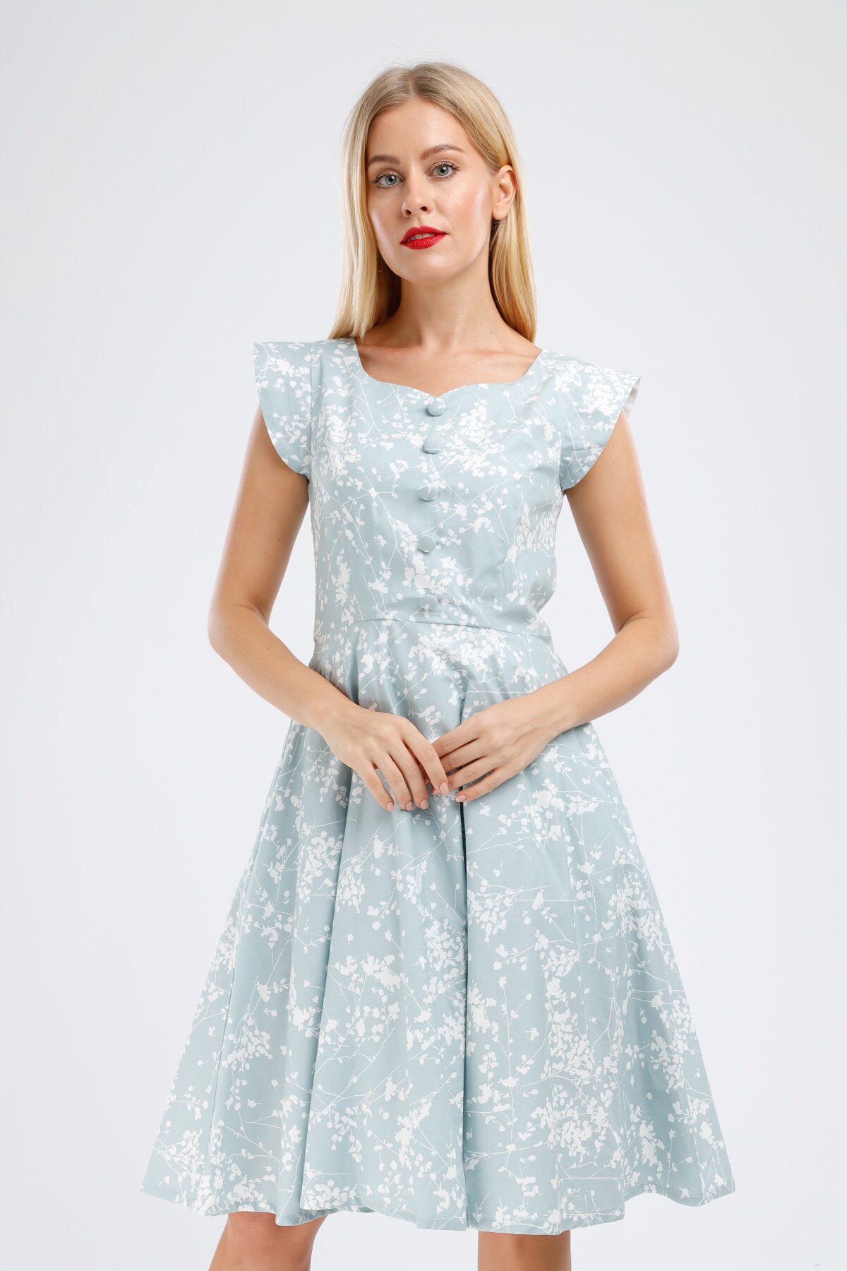 JUDY CUSTOM MADE Dress in Your Choice of Fabric Vintage Dress - Etsy