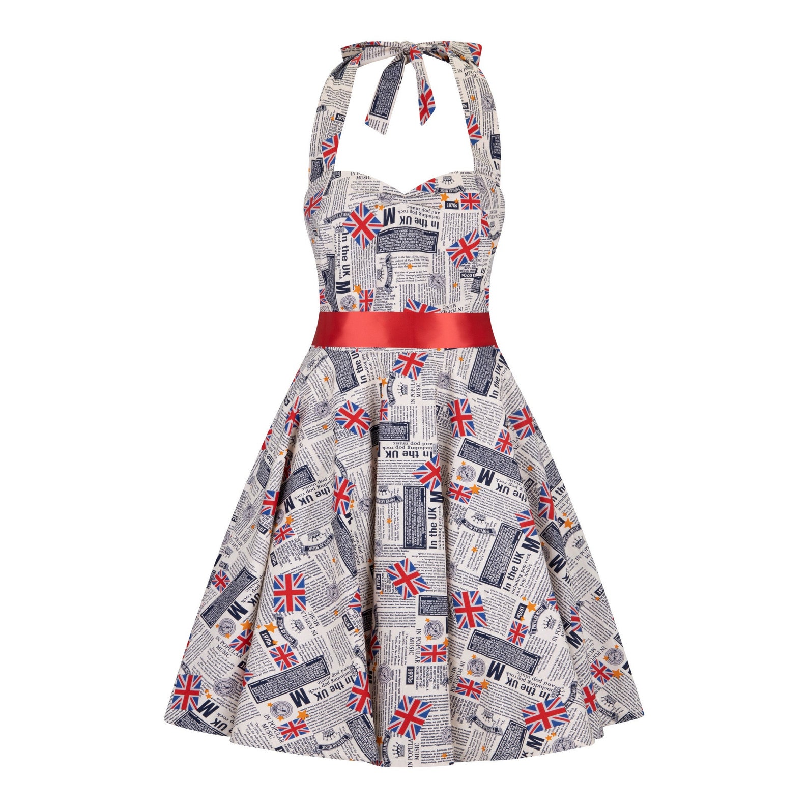 Union Jack Dress British Flag UK Flag Dress United Kingdom Dress Summer ...