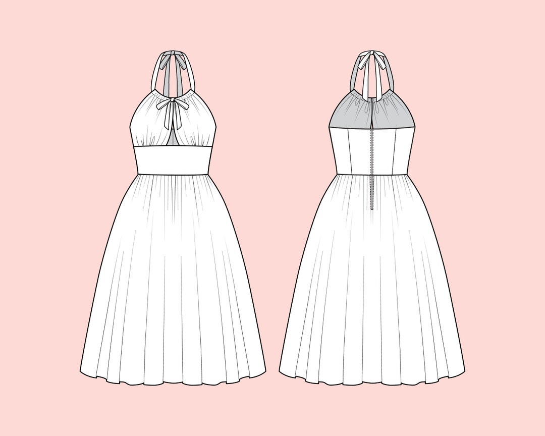 POLLY CUSTOM MADE Dress in Your Choice of Fabric! Vintage Dress Pinup ...