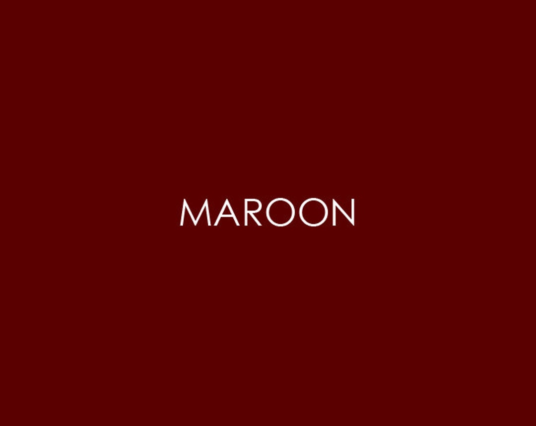 Maroon Cotton Fabric - by the Yard #CT38 100% Cotton Fabric Solid ...