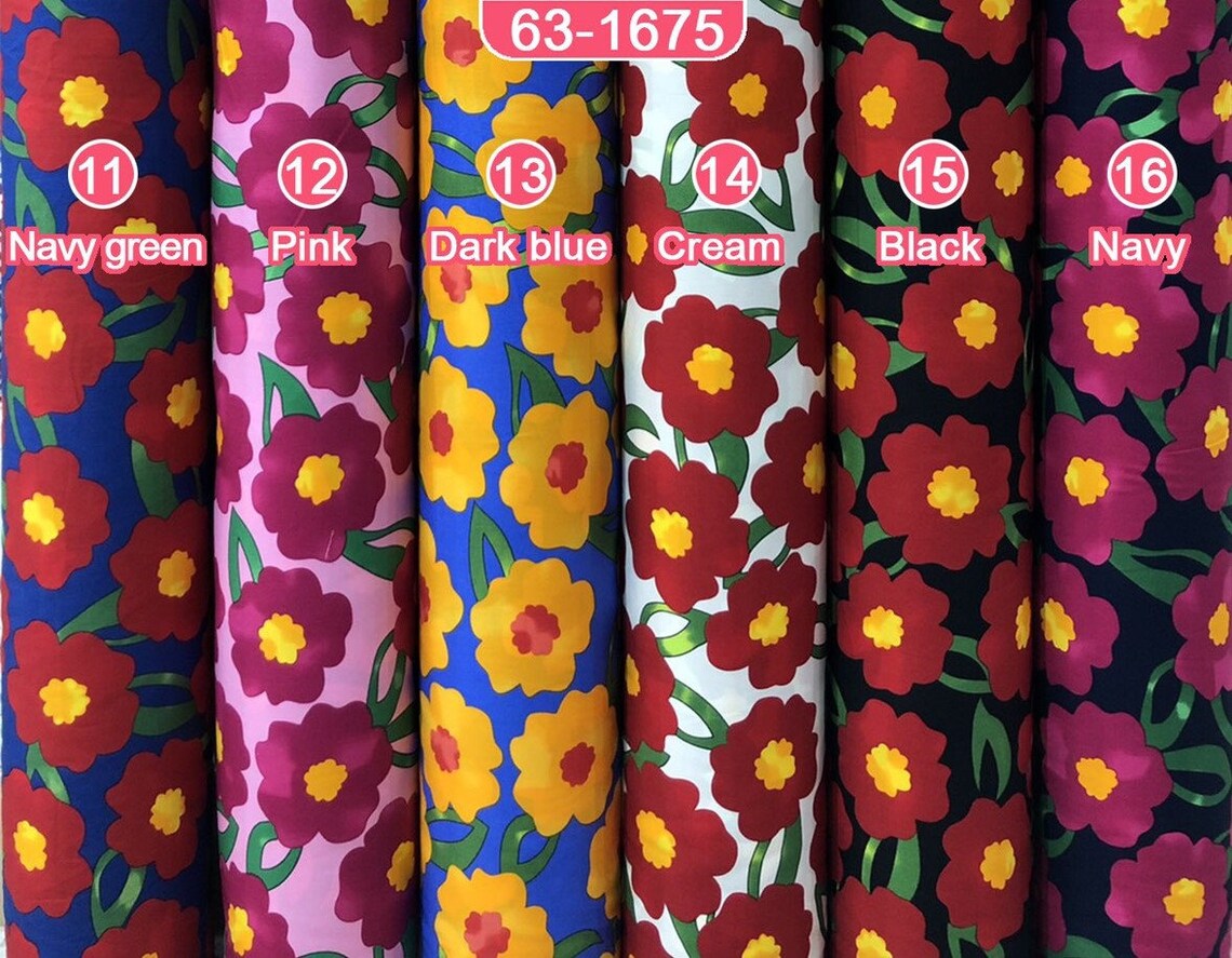 Marigold Flower Fabric 100% Cotton Fabric Floral Fabric for - Etsy