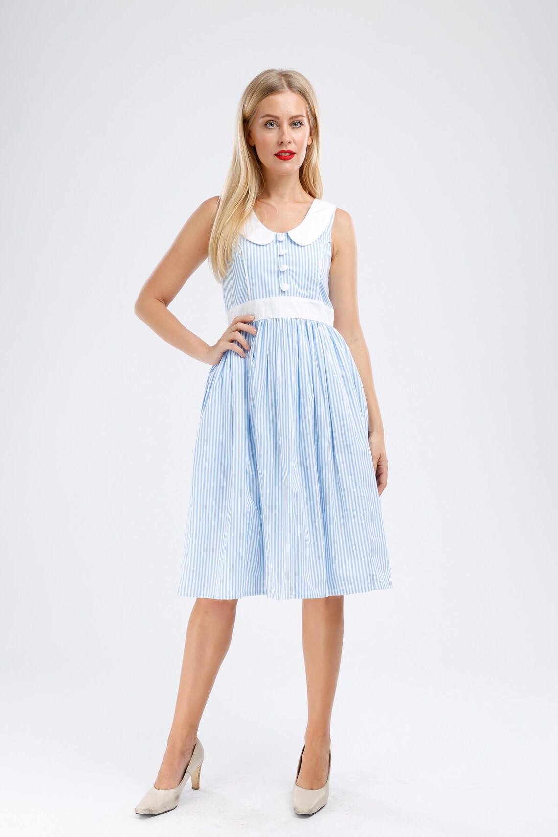 LUCY CUSTOM MADE Dress in Your Choice of Fabric Vintage Dress - Etsy