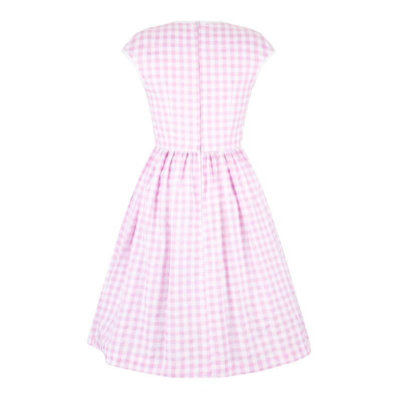 Pink Gingham Dress Pink Plaid Dress Pink Checker Dress Pink - Etsy