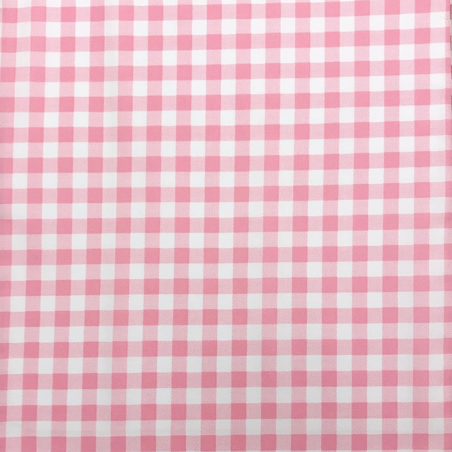Pink Gingham Fabric 100% Cotton Fabric for CUSTOM ORDER or by the YARD ...