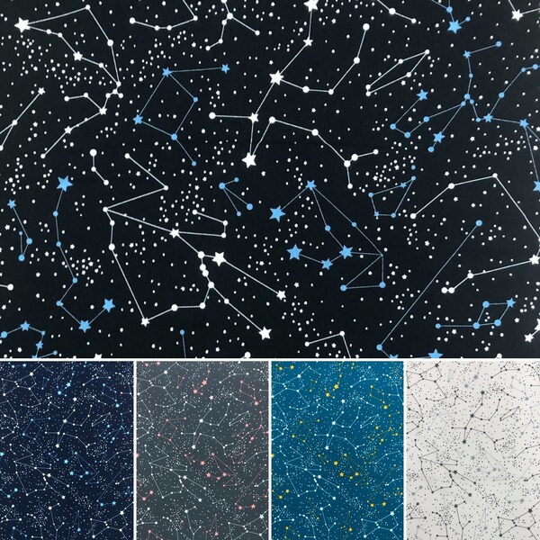 Constellation Fabric - Etsy