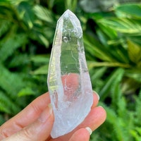 Rare Fenster Quartz/window Quartz With Yellow Clay From Pakistan - Etsy