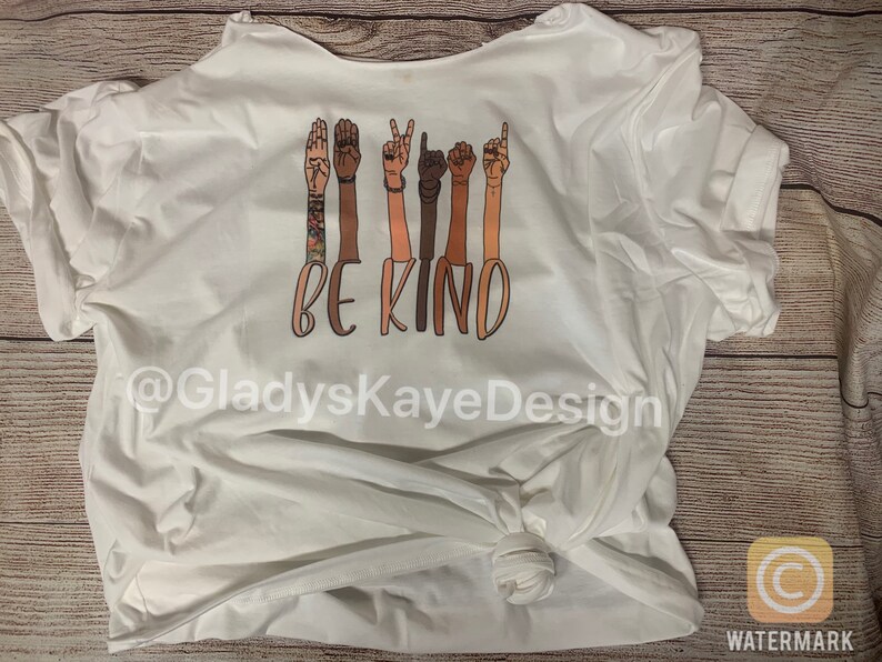 PNG Instant Download. Be Kind. Sign Language Hands. Equality - Etsy