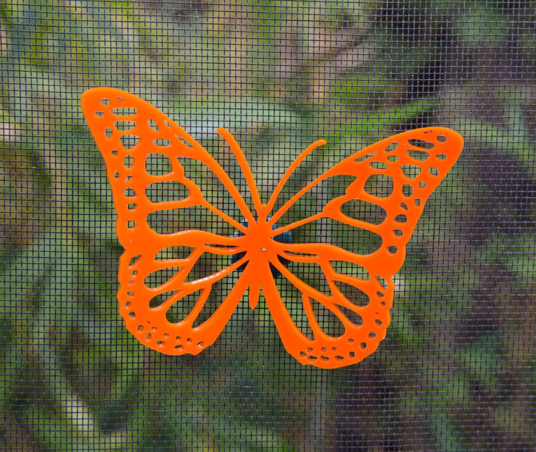 Monarch Butterfly 3D Screen Door Saver Magnet Screen Door Hanger ...