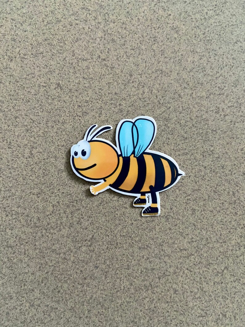 Bumblebee Sticker Bee Vinyl Sticker Laptop Hydroflask | Etsy