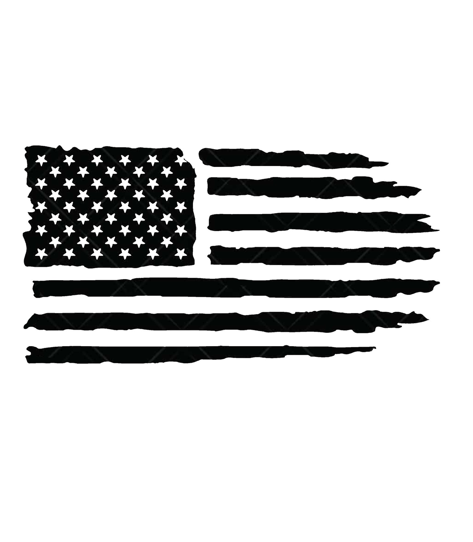 American Flag Vinyl Decal - Etsy