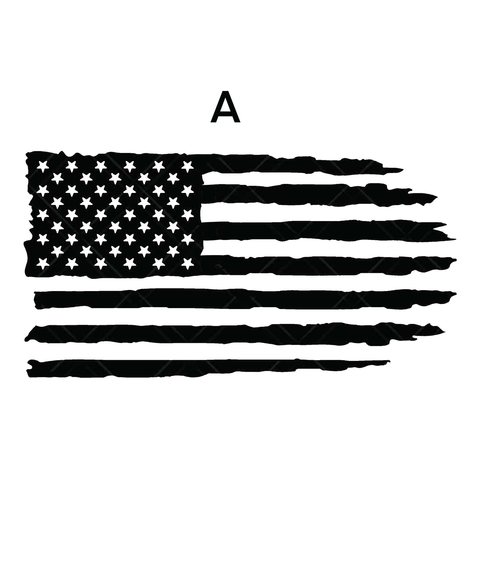 American Flag Vinyl Decal - Etsy