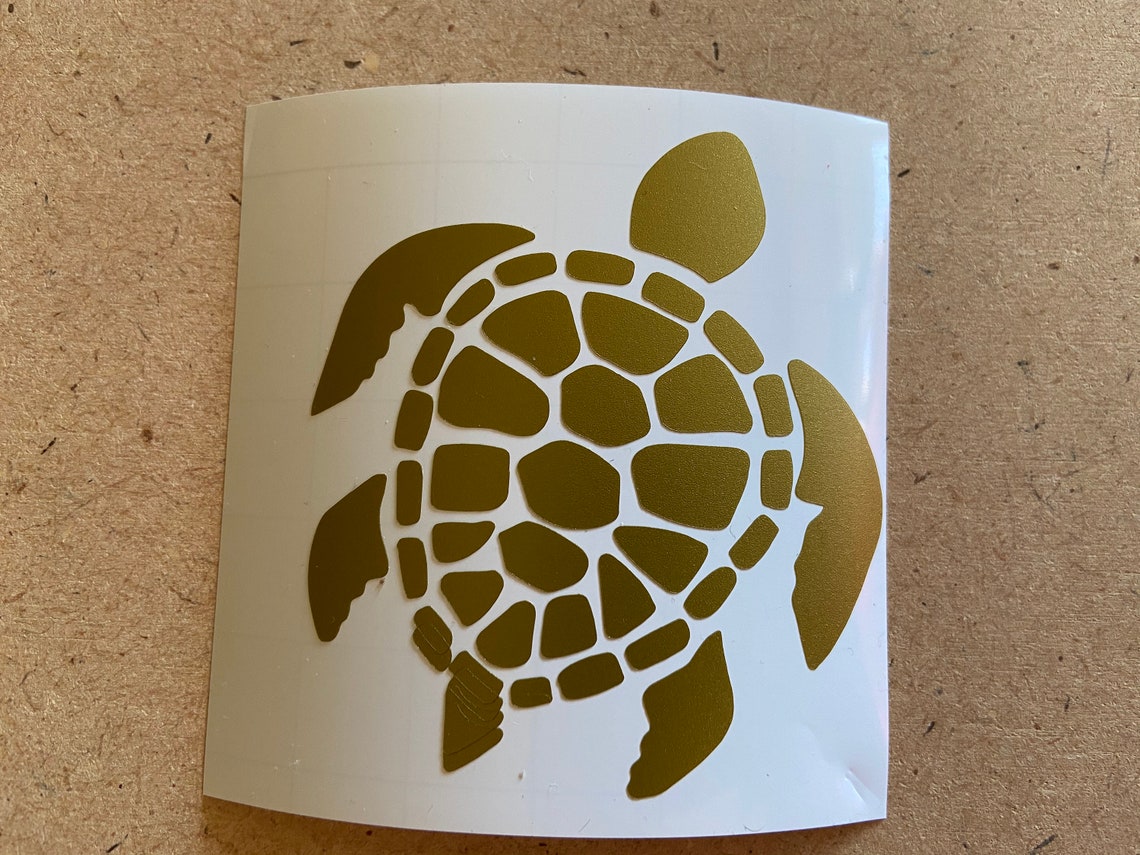 Sea Turtle Decal Vinyl for Cars - Etsy