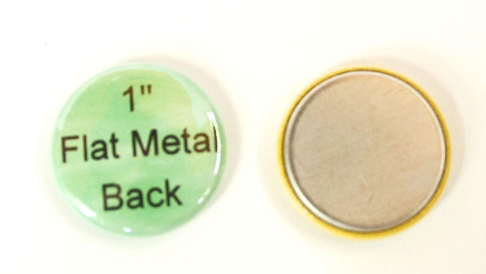 1 Inch Flat Back Buttons Complete Sets for Tecre Button Press You ...