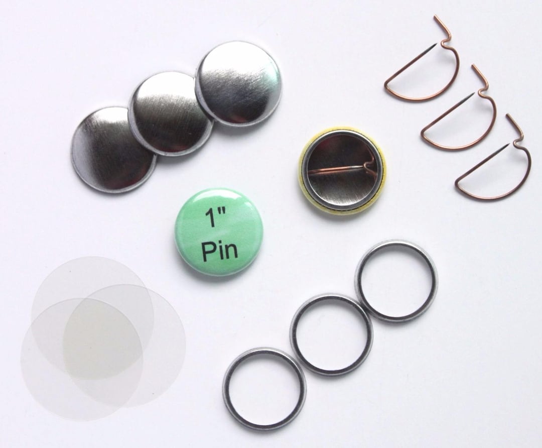 1 Inch Pins Complete Sets for Tecre Button Press - You Choose Quantity ...