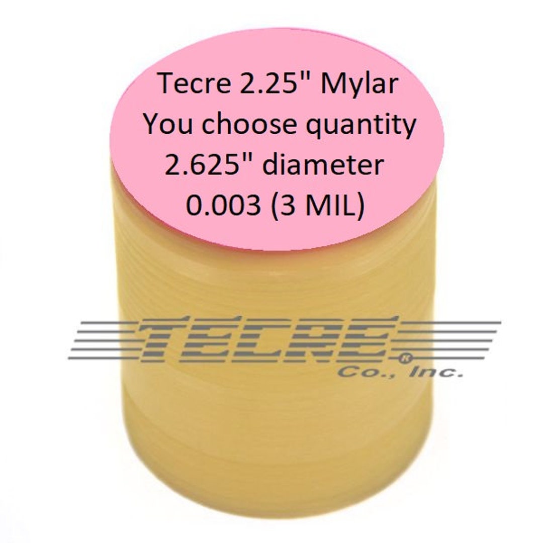 Tecre 2.25" Mylar - You Choose Quantity (100-1000) - Etsy