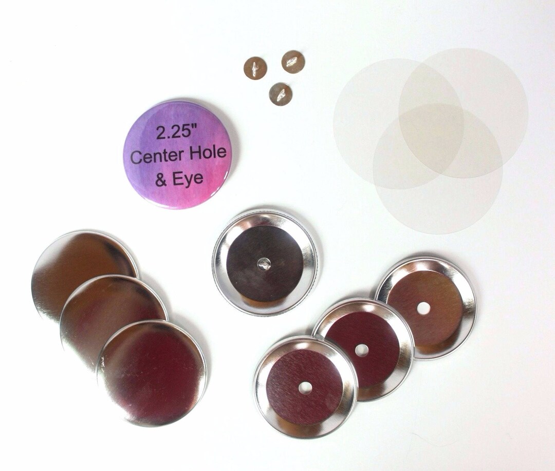 2.25 Inch Center Hole + Eye Buttons Complete Button Sets for Tecre ...