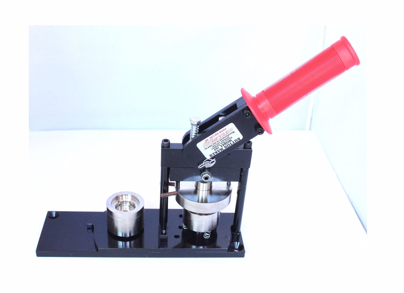 1" Round Paper Button Press - Round Button Maker - Paper Button Machine ...