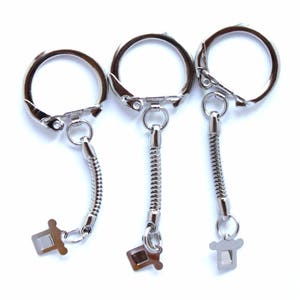 2.25 Inch Snake Key Chain Complete Button Sets for Tecre Button Press ...