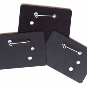 2x3 Inch Horizontal Pin Back Tecre Buttons - You Choose Quantity of 25 ...