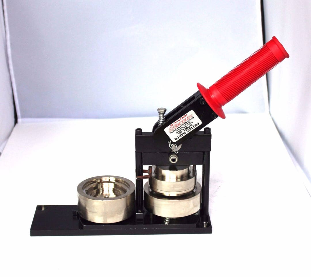 2.25" Tecre Round Paper Button Press - Round Button Maker - Paper ...