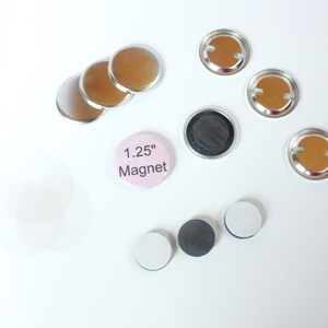 1.25" Round Paper Button Press - Round Button Maker - Paper Button ...