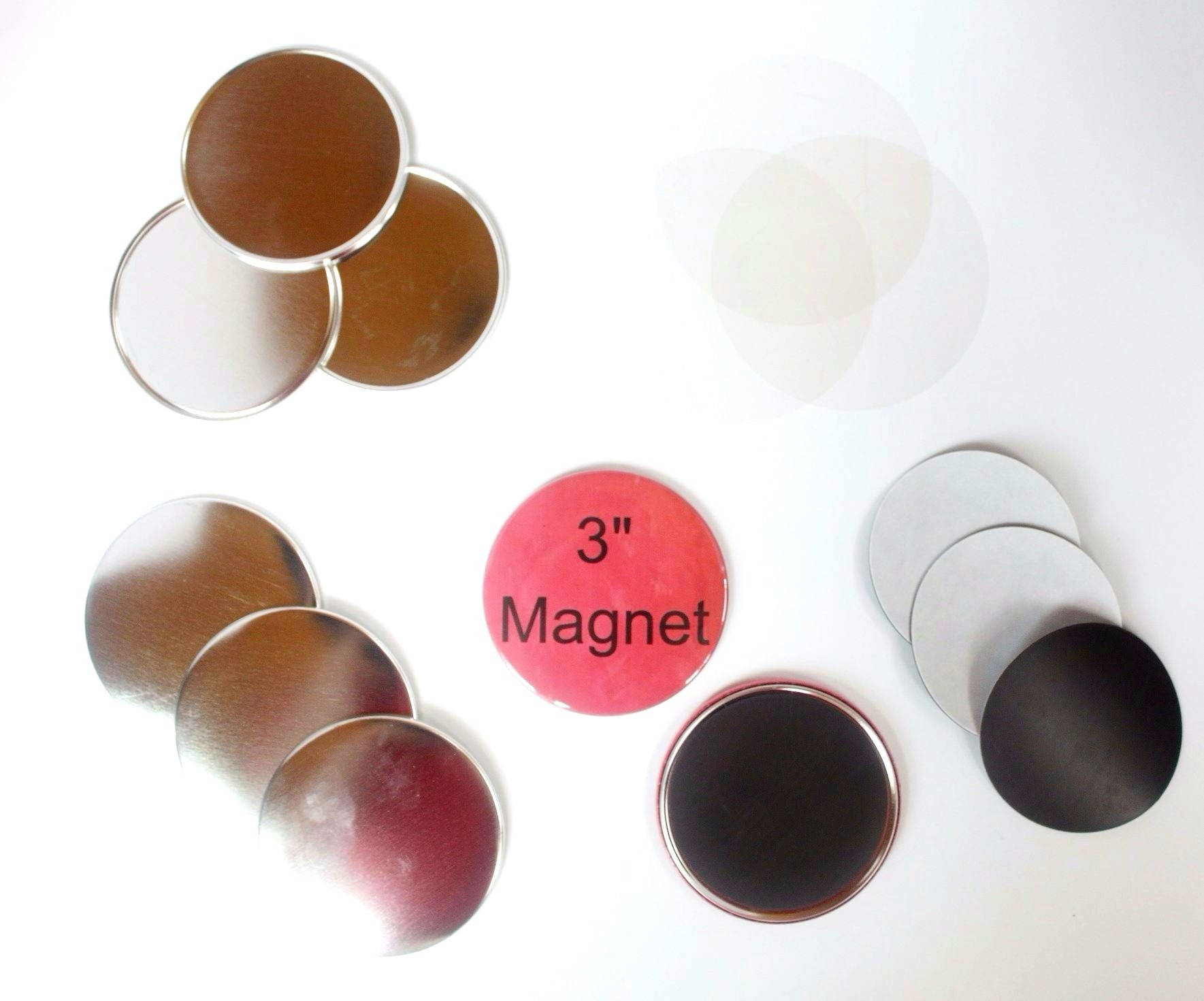 3 Inch Button Sample Pack 5 Complete Sets of Any Type of - Etsy