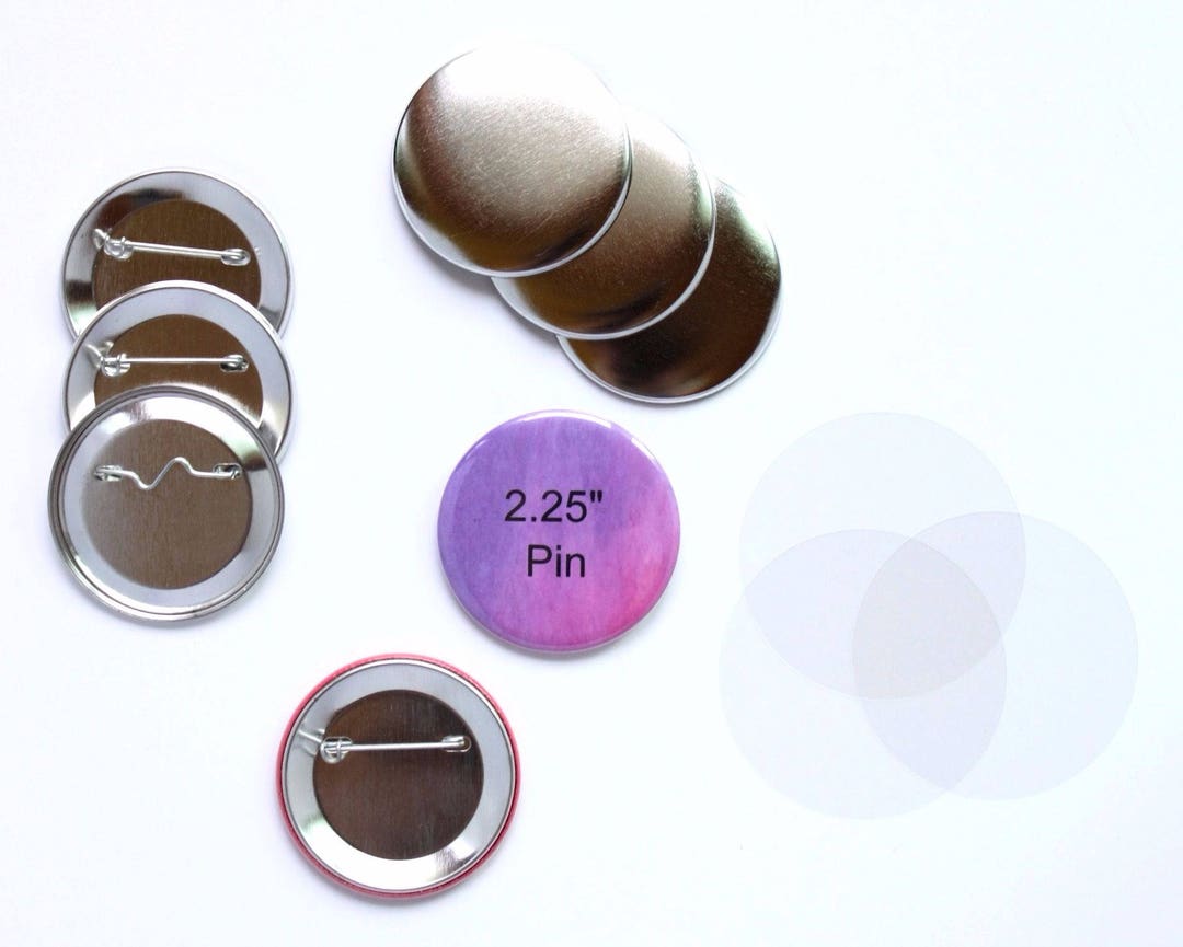 2.25 Inch Pins Complete Sets - Tecre Button Press - You Choose Quantity ...