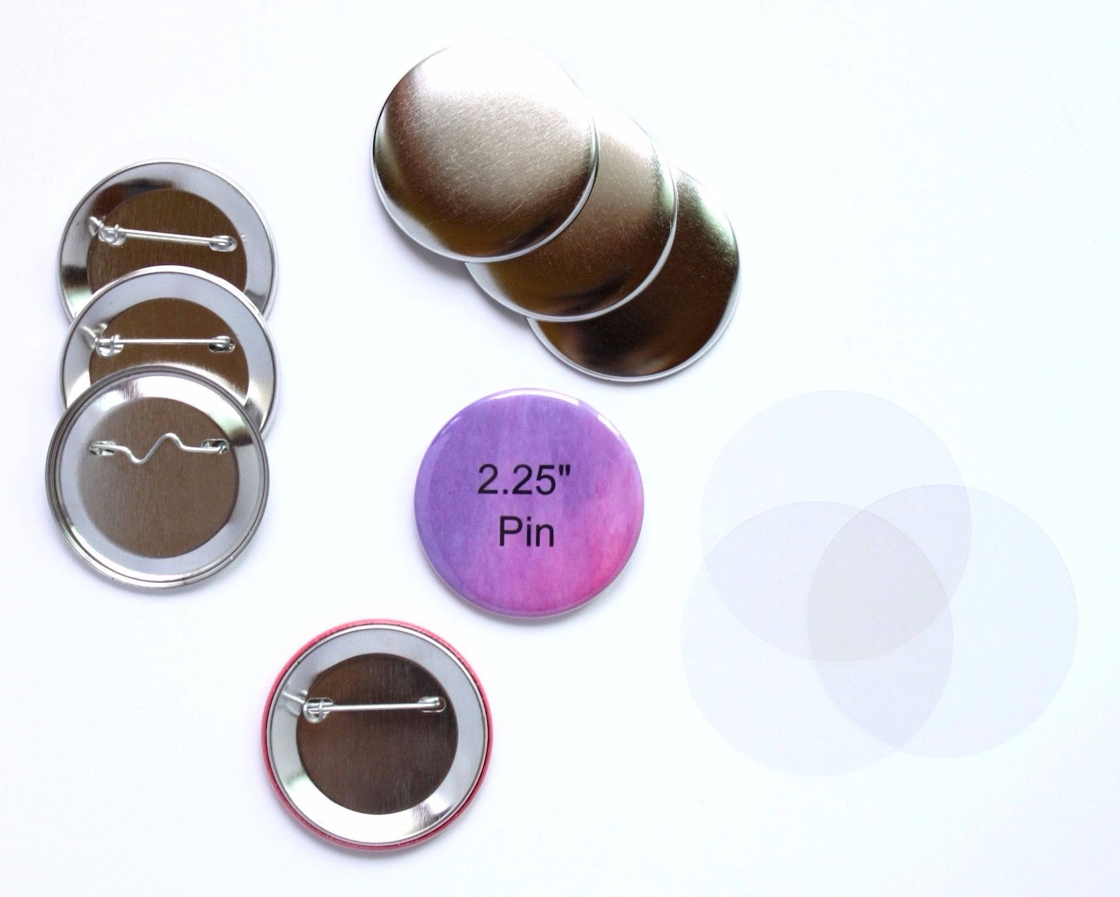 2.25 Inch Pins Complete Sets - Tecre Button Press - You Choose Quantity ...