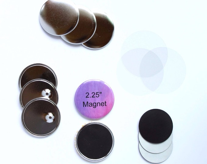 2x3 Inch Horizontal Pin Back Tecre Buttons - You Choose Quantity of 25 ...