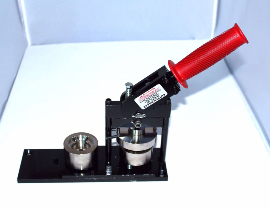 1.25" Round Paper Button Press - Round Button Maker - Paper Button ...