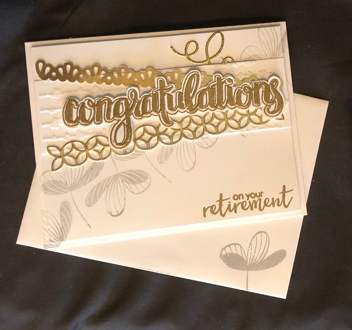 Congrats Friend Her Happy Retirement Card Retirement for - Etsy