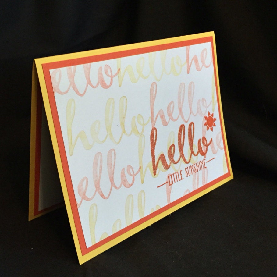Welcome to the World Card Friend Baby Card Best Friend - Etsy