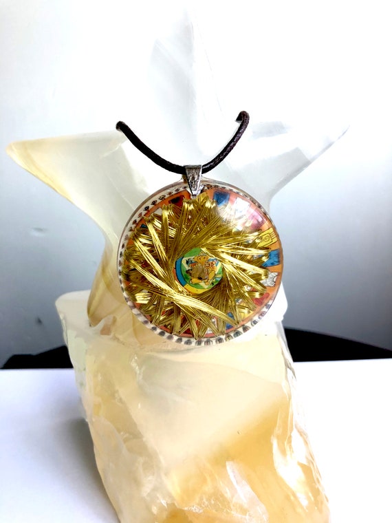 Mixed Media & Collage Shiva Shakti Star Vortex Metayantra Pranic Device ...