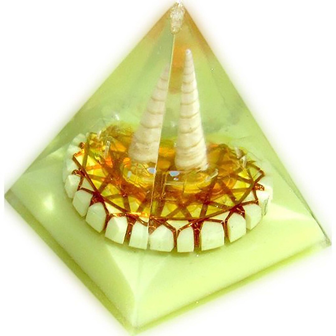 Pyramid With Quantum Generator of the Third Manipura Chakra - Etsy