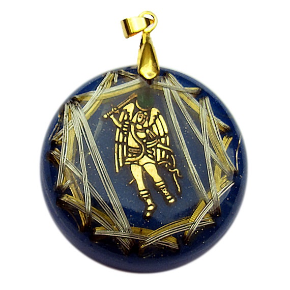 Archangel Michael 12 Vortex Gold Plated Metayantra Pranic | Etsy