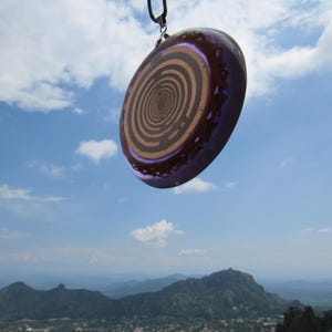 Moldavite Orgone Necklace • Lakhovsky MWO Healing Pendant • EMF ...