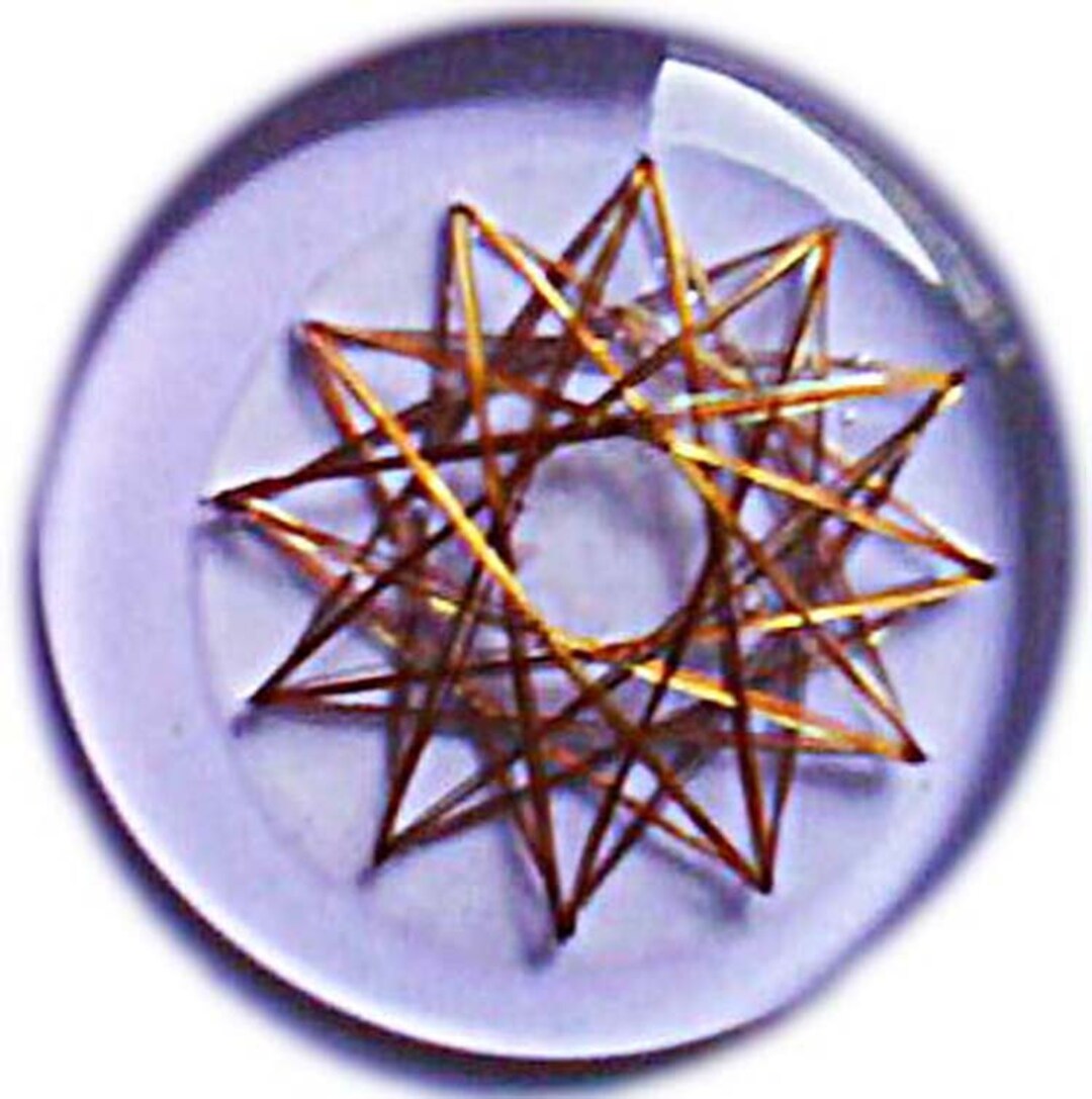 12 Star Vortex Metayantra Pranic Device Quartz Metal Energy - Etsy