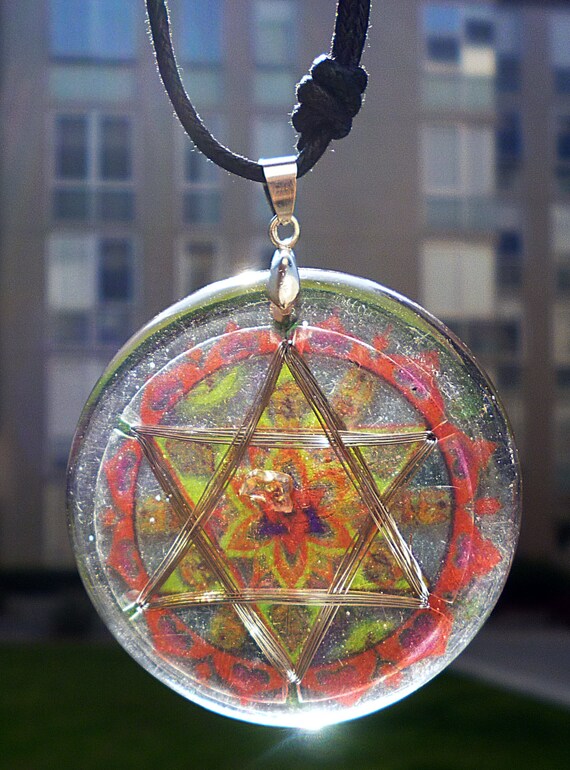 Mixed Media & Collage Shiva Shakti Star Vortex Metayantra Pranic Device ...