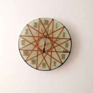 Radionic Orgone Energy Clock With Black Tourmaline, Citrine & Quartz ...