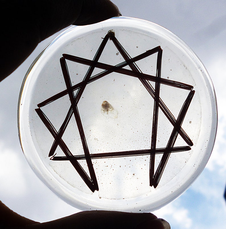 Eneagram Star Vortex Metayantra Pranic Device Quartz Metal - Etsy