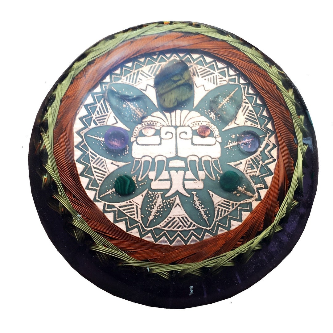 Mayan Orgonite Quetzalcoatl Creator of Time Quantic Resonator ...