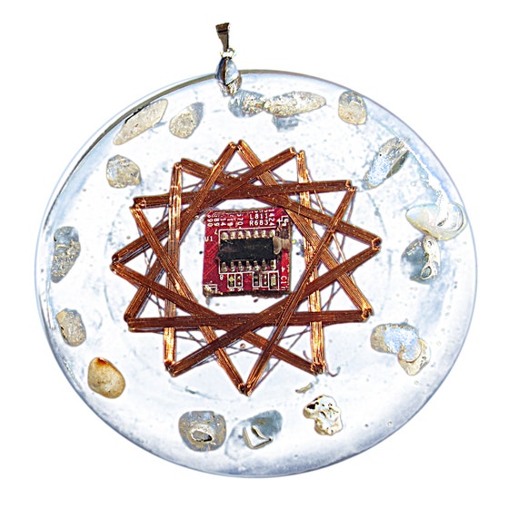 Microchip Star Hypervortex Metayantra Pranic Device Metal - Etsy