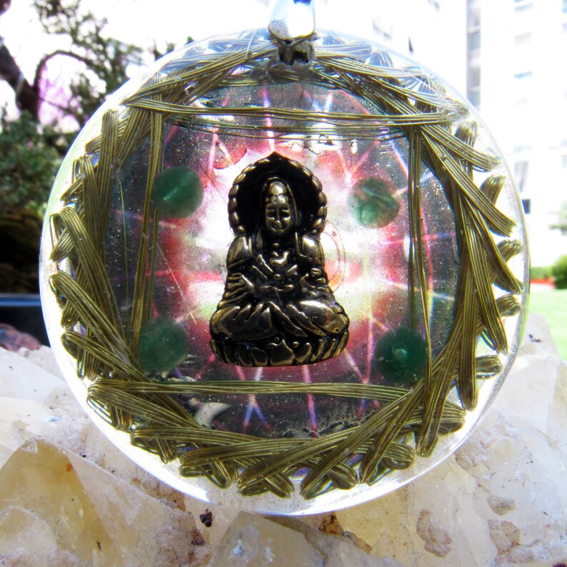 Buddah Gold Plated 4th Chakra Development Meditation Device 24 - Etsy