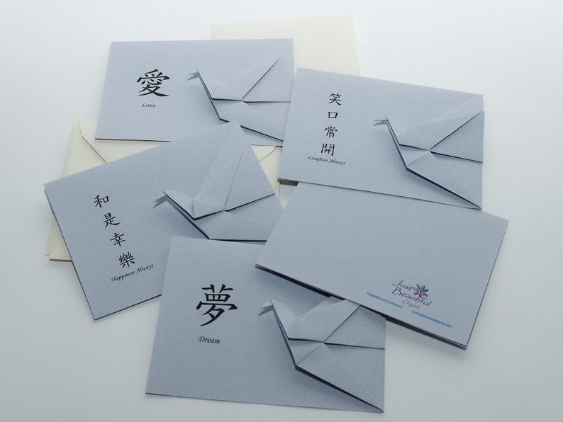 Crane Cards - Etsy