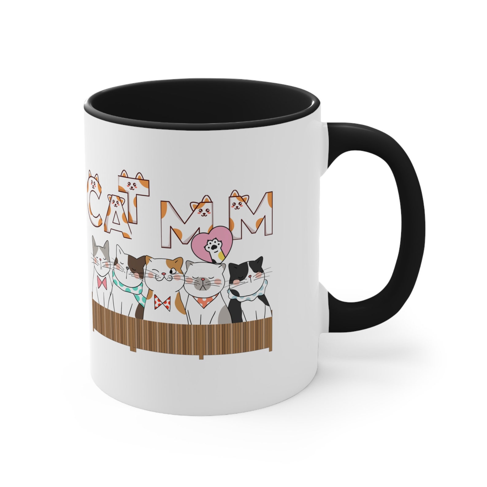Cat Mom Coffee Mug Cat Lover Mother Cup Mom Cup Mother's - Etsy