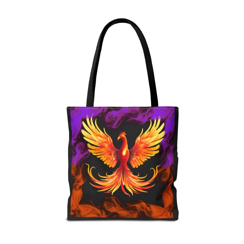 Phoenix Rising Tote Bag Printed on Both Sides, Transformation ...