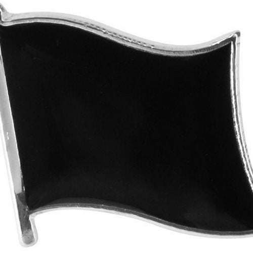 Anarchist Black Flag Enamel Lapel Pin | Etsy